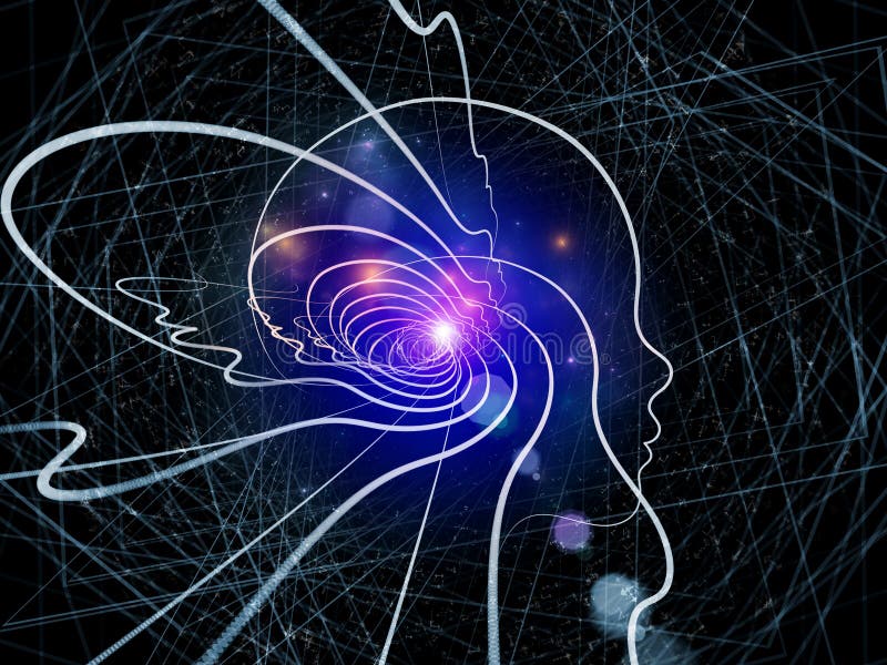 Intelligent Life Composition Stock Illustration - Illustration of ...