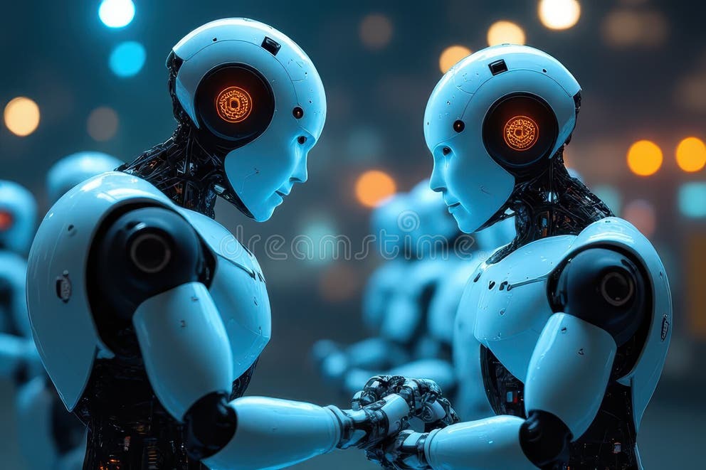 Intelligent Robotics and AI Enabled Machines in Action Stock ...