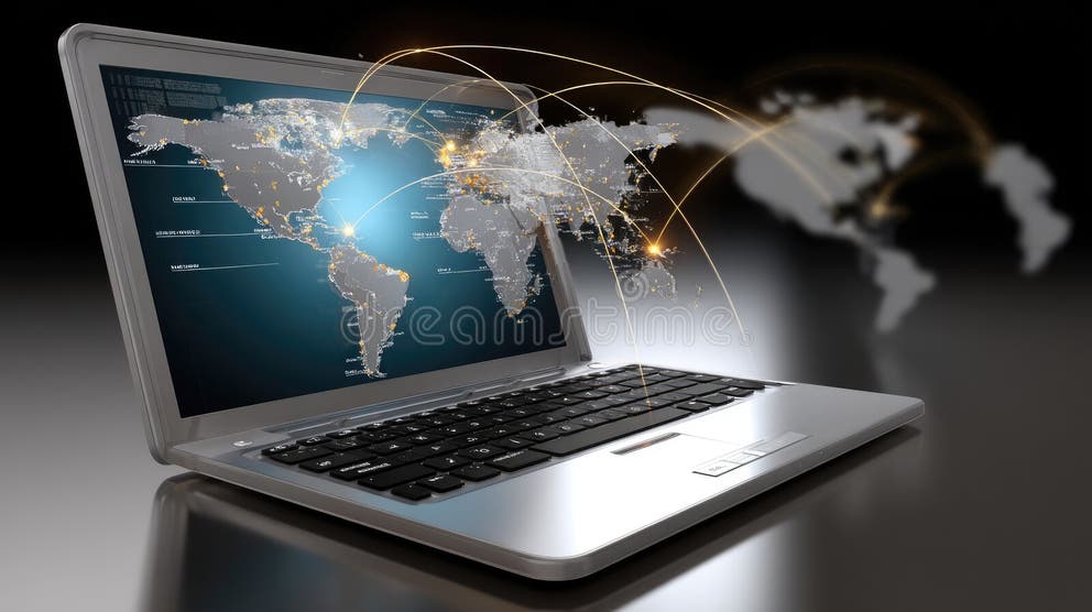 Intelligent System: Futuristic Hands, Glowing Panel, Tech Evolution ...