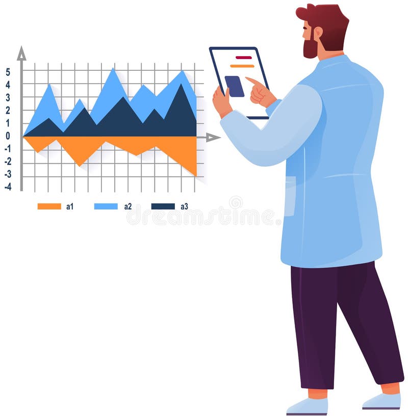 Intelligent Technology Abstract Landing Page Template. Data Analysis ...