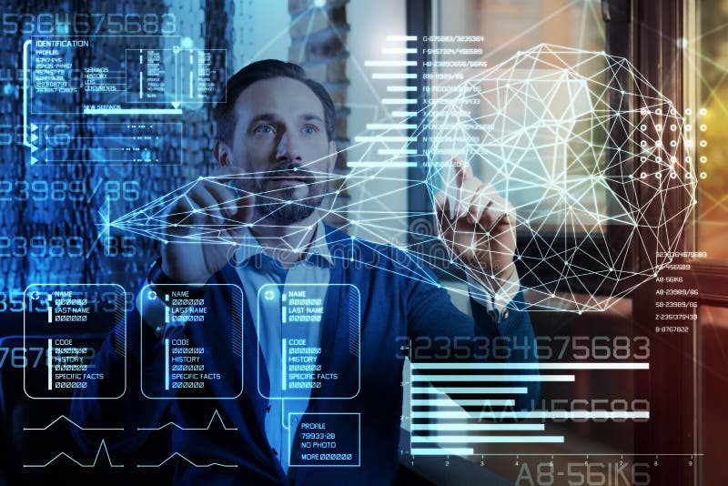 Erfahrener Programmierer, Der Durch Seine Eigenen Erstaunlichen ...