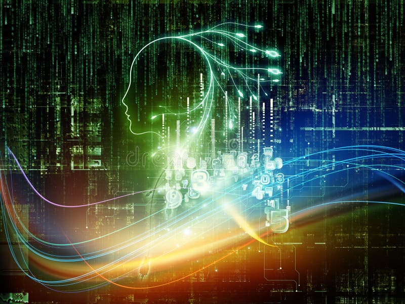 Intelligenza artificiale illustrazione di stock. Illustrazione di ...