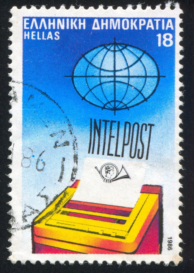 Intelpost editorial stock image. Image of head, electronic - 237429909