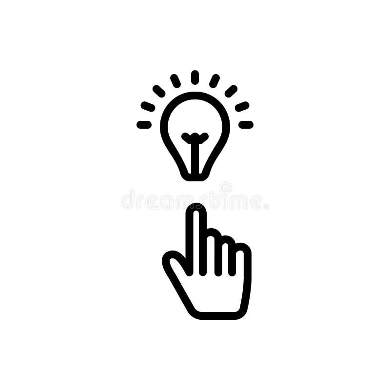Mix Icon for Intend, Think and Plan Stock Vector - Illustration of ...