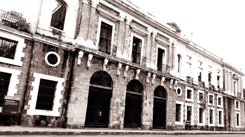 The Intendencia - Old Colonial Stucture in Manila, Philippines Stock ...