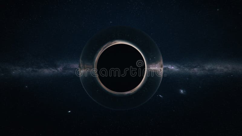 Intense Black Hole Explosion in Deep Space Stock Video - Video of ...