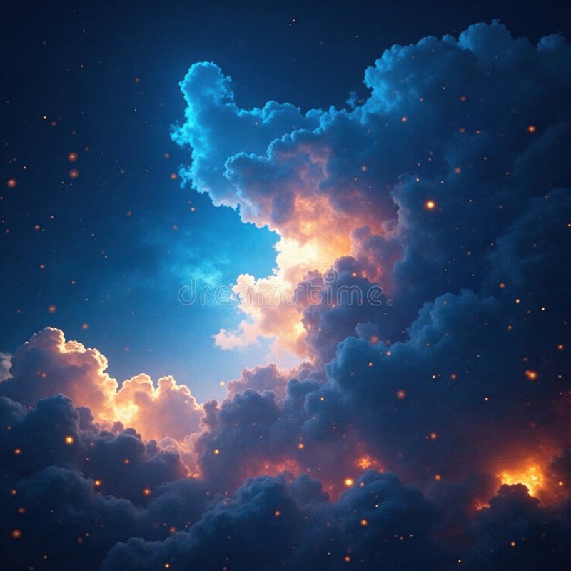 Blue Heavy Grain Ethereal Stock Illustrations – 5 Blue Heavy Grain ...