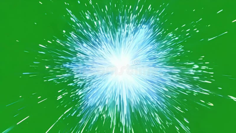 An Intense Burst of Particles Looking almost Electric Pulsing and ...