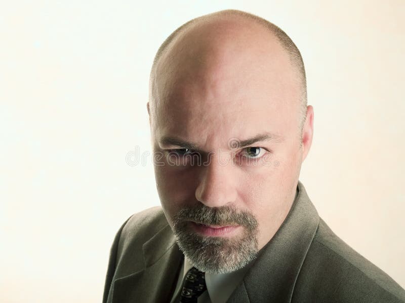 Intense businessman stock photo. Image of person, male - 1115040