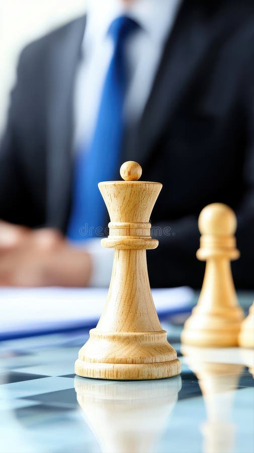 Intense Chess Player Deep in Thought during a Competitive Game ...