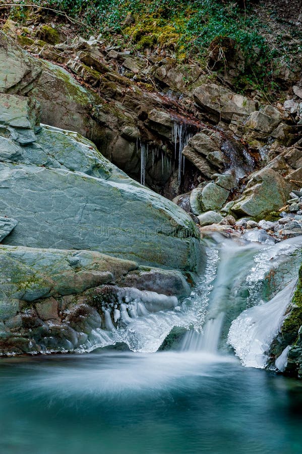Intense cold stock image. Image of blue, season, russia - 104702841