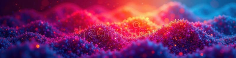 Intense Color Gradient Heatmap Pattern Dynamic Background Texture ...