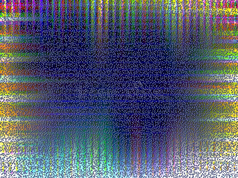 Intense Colorful Background with Blue Spheres Stock Photo - Image of ...