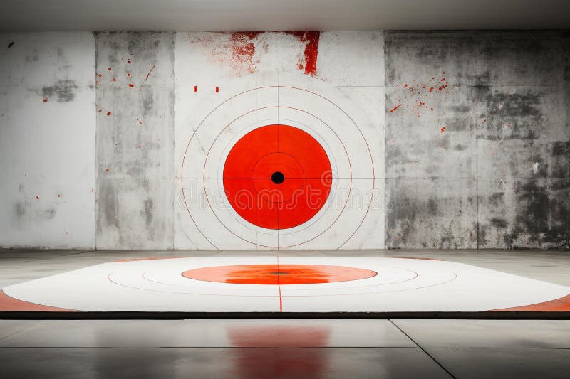 Intense Competition: Striking Arrows on Abstract Target Stock ...