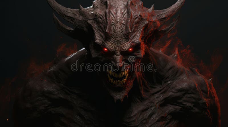 Intense Demon: Photorealistic Cryengine Art with Hyperrealistic ...