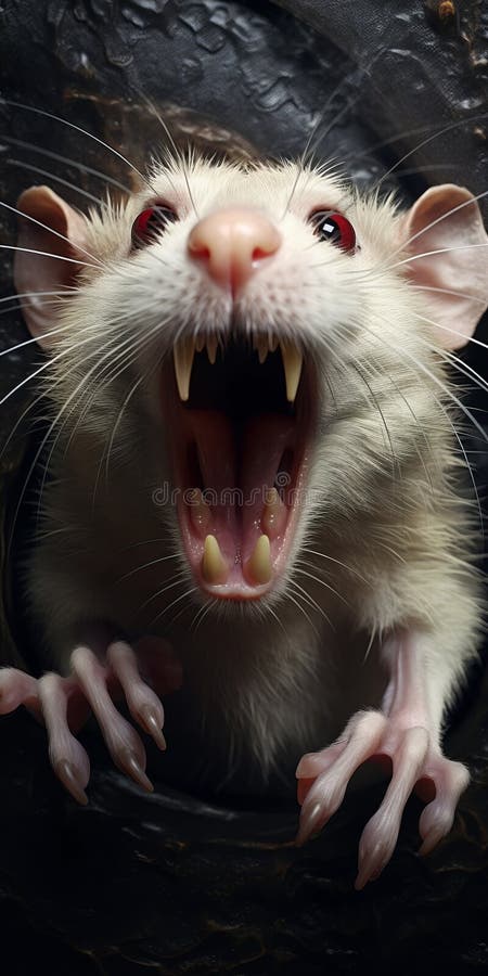 Intense Emotions: a Dada Image of a Screaming Mouse in Beeple Style ...