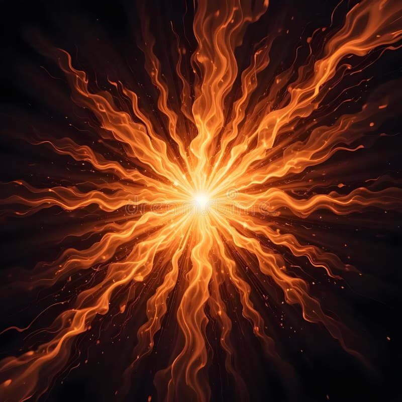 Intense Fire Burst Texture with Fiery Flames and Glowing Heat Effects ...