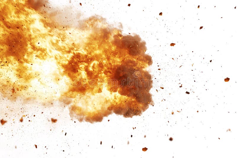 Intense Fire Particles in Motion with a Mix of Large and Small Embers ...