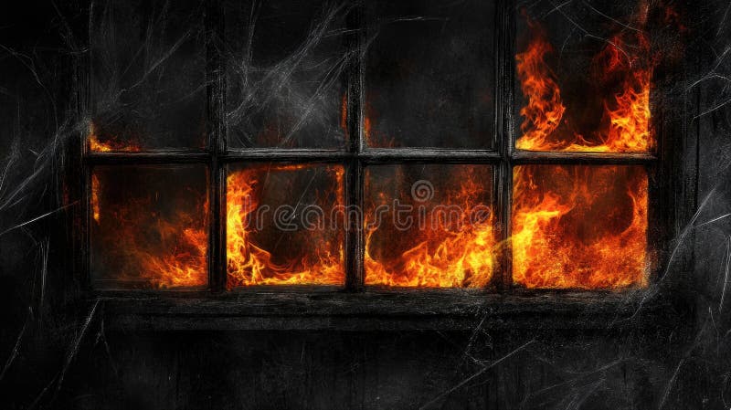 Intense Flames Engulfing Frame Ai Generated Stock Photos - Free ...