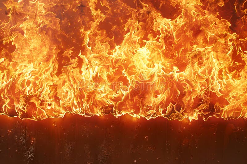 Intense Flames and Fiery Pattern for Dramatic Background Design ...