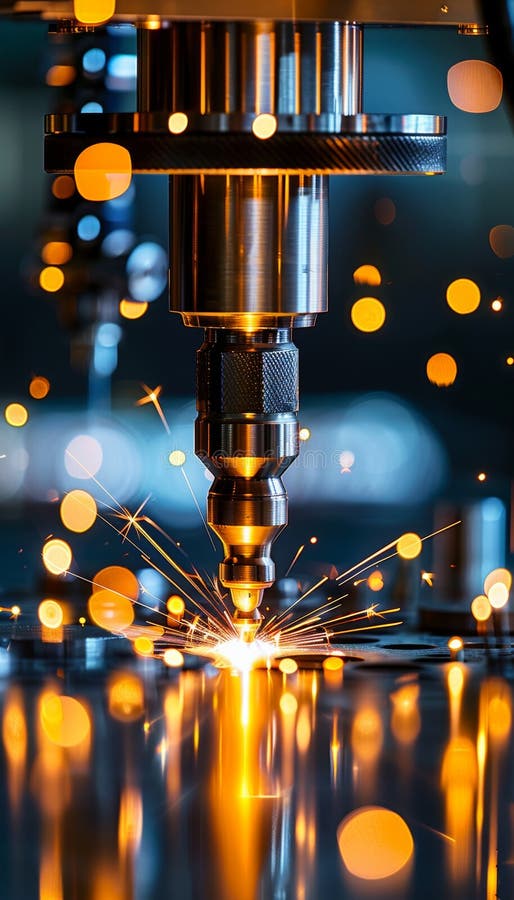 Intense Focus on Precision Welding Using a Welding Machine in a ...