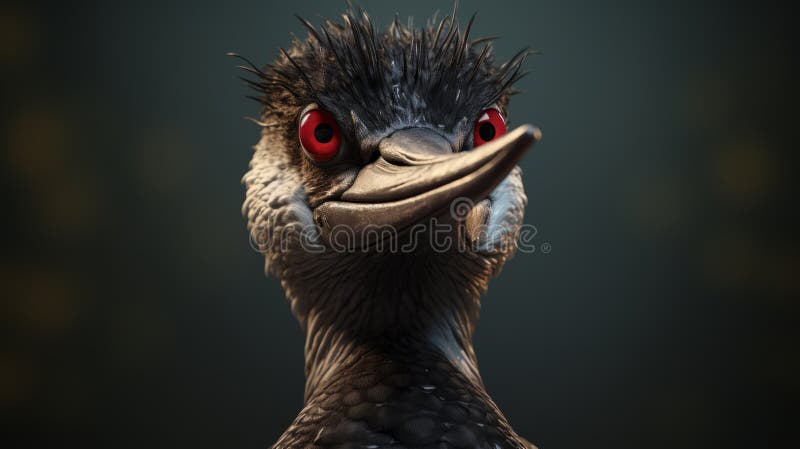 Intense Gaze: 3d Animated Bird by Benjamin Rasmussen in Cryengine Style ...