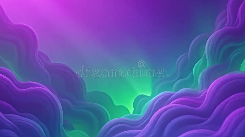 Intense Gradient Backdrop, Vivid Purple Shades Melting into Bright ...