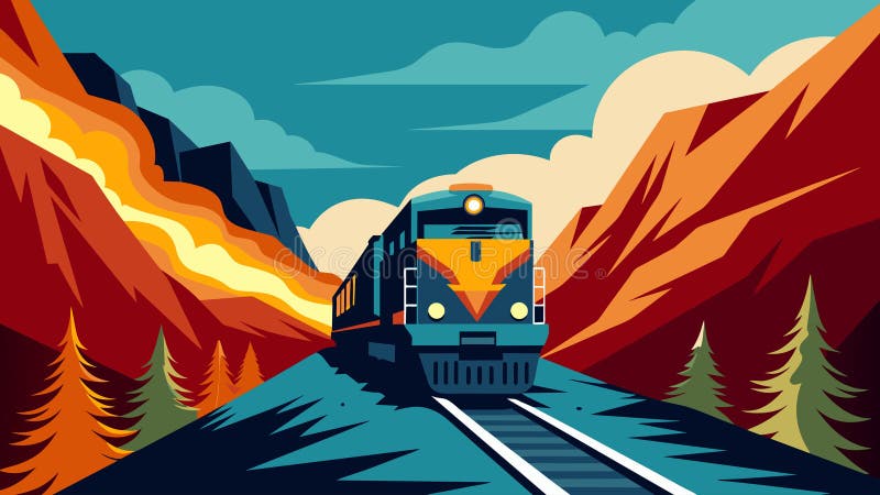 The Intense Heat Radiating from a Diesel Engine As it Operates Powering ...