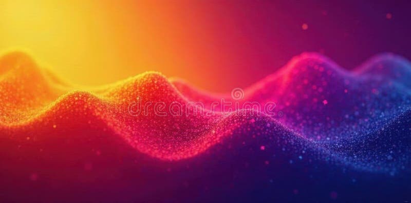 Intense Heatmap Gradient Background Dynamic Color Shift Stock ...