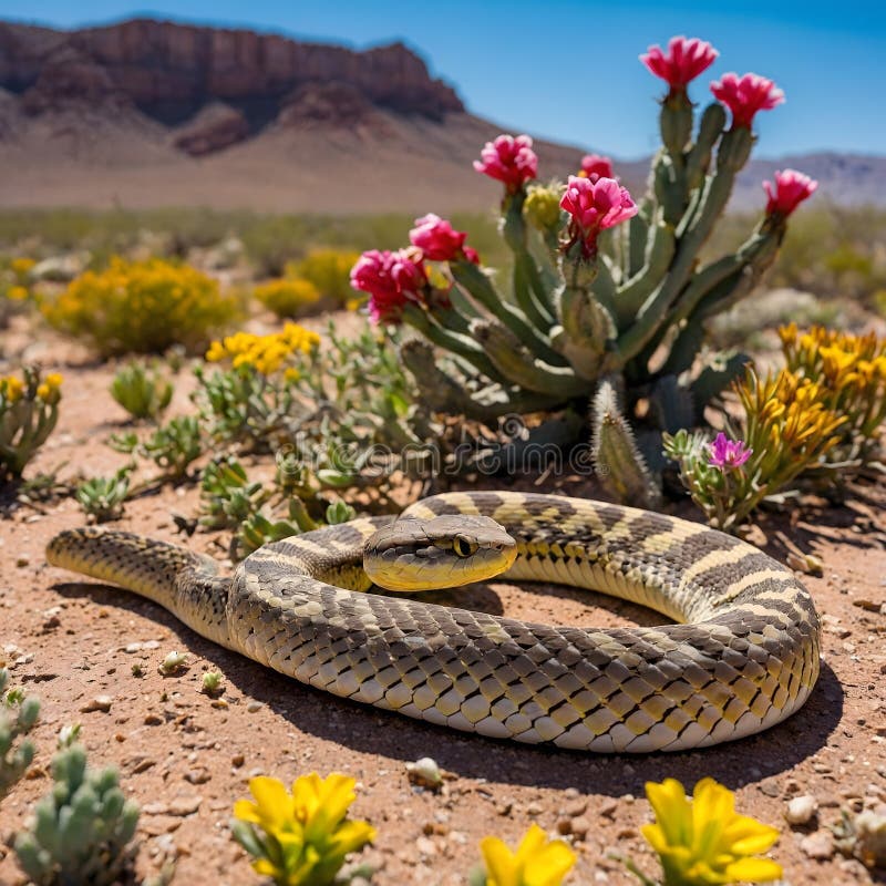 Malcolm Pit Viper Ready To Strike Tongue Flicking before the Hunt Stock ...