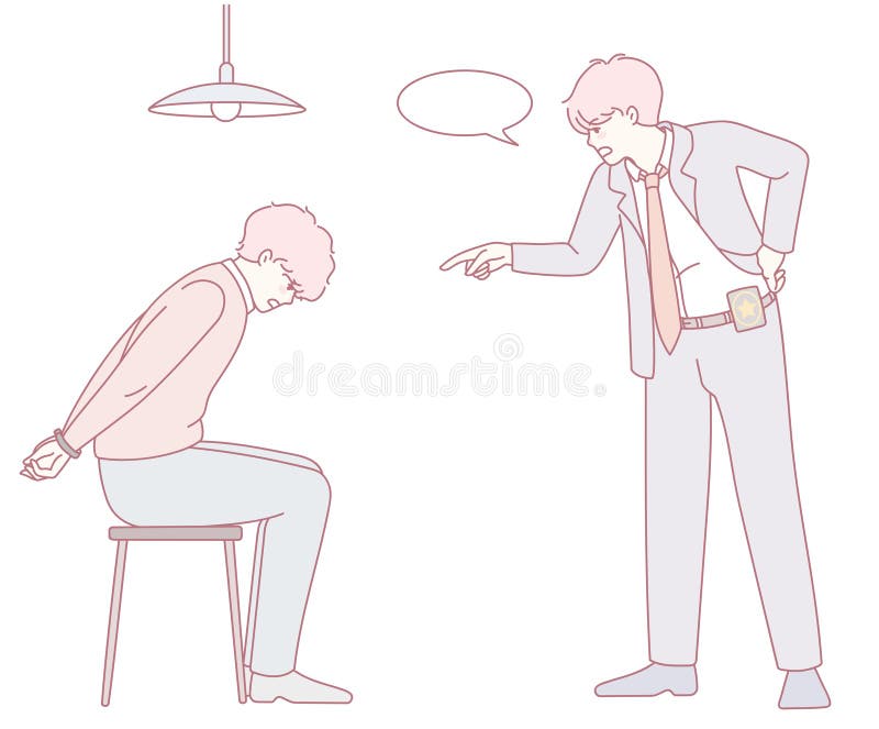 An Intense Interrogation Scene Filled with Palpable Tension and ...