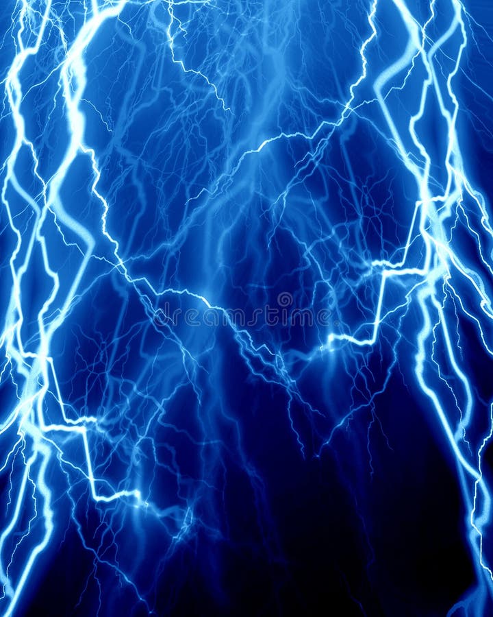 Intense lightning stock illustration. Illustration of volt - 7715816