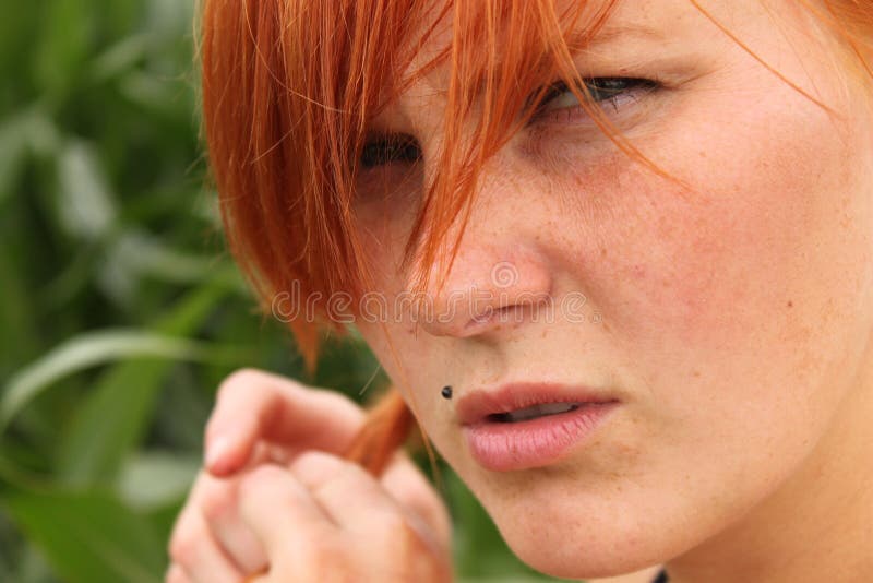 Intense look stock image. Image of determination, long - 22548281