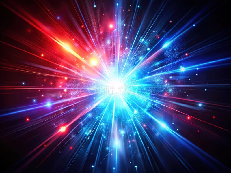 Intense Loopable Strobe Animation Rapid Blinking Red and Blue Lights ...