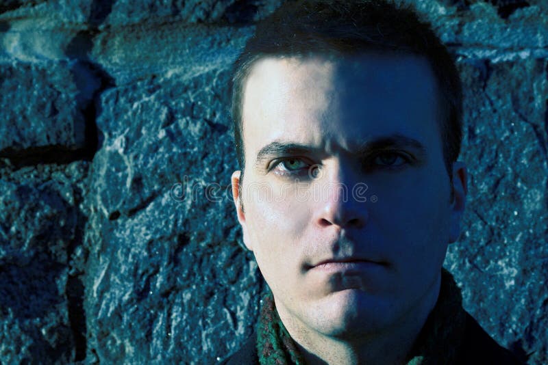 Intense Man stock image. Image of expression, appeal, eyes - 9726071