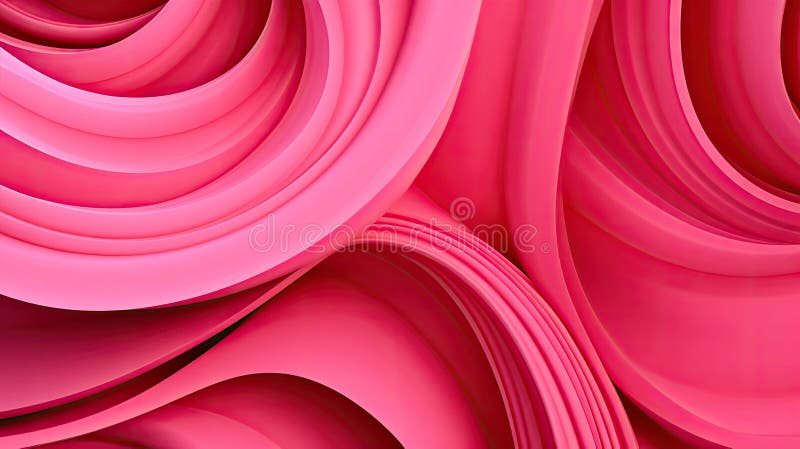 Intense Pink Swirl Background Stock Illustration - Illustration of ...