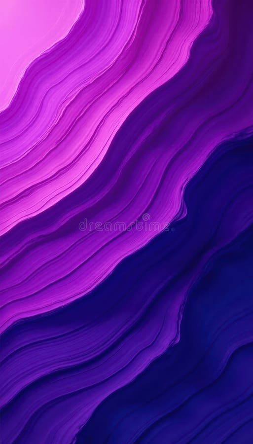 Intense Purple Abstract, Dynamic Paint Strokes , Design, Motion ...