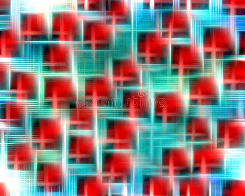 Intense Red and Blue Abstract Background Stock Illustration ...