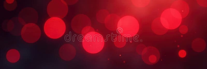 Intense Red Bokeh Circles, Soft Focus, Rich Texture, Graphic, Wallpaper ...