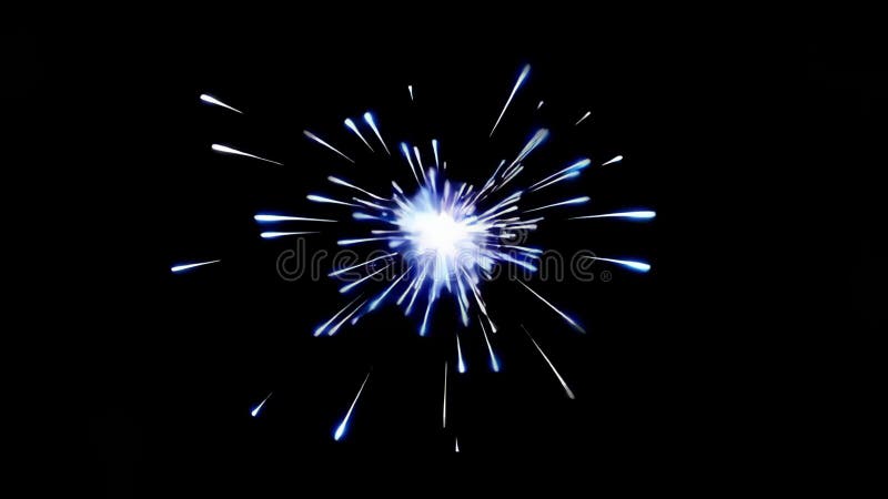 Intense Shockwave Effect with Radiant Light Burst Stock Video - Video ...