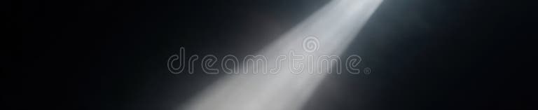 Intense Spotlight Beam, Pure White, Cuts through Absolute Black , Round ...
