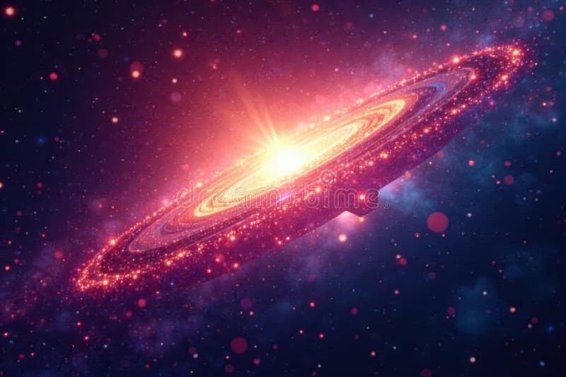 Intense Starburst, Vibrant Colors, Cosmic Glow , Cosmic, Flare Effect ...