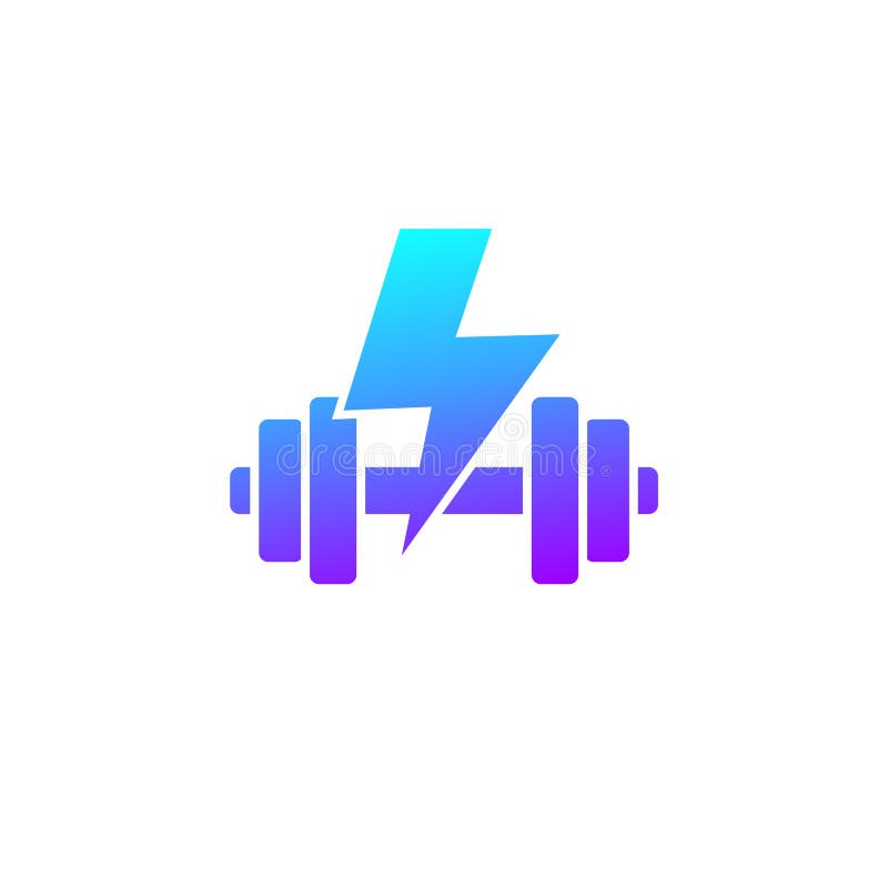 Intense Workout or Training Icon Stock Illustration - Illustration of ...