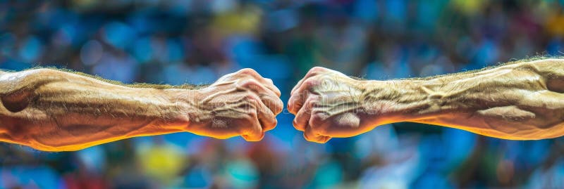 Intense Wrestler S Hand Battle for Control Olympic Sport Strategy and ...