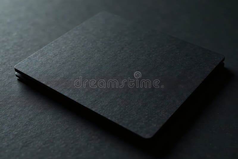 Intensely Black Cardstock Fine Grain Visible Elegant Abstract Texture ...