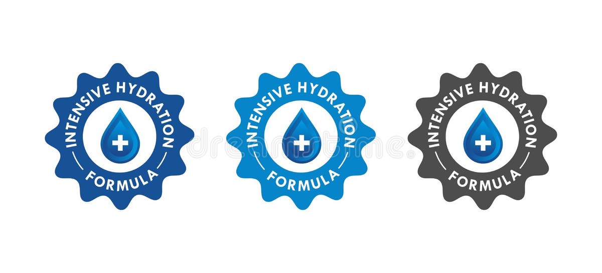 Intensive Hydration Formula Logo Stock Illustrations – 13 Intensive ...