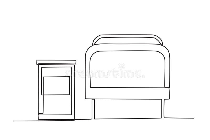 An ICU room with a monitor stock vector. Illustration of resuscitation ...