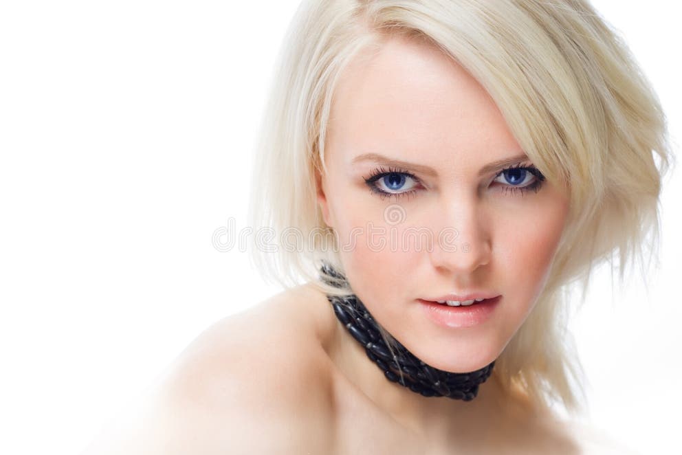 Intent look stock photo. Image of beautiful, blonde, charming - 2461854