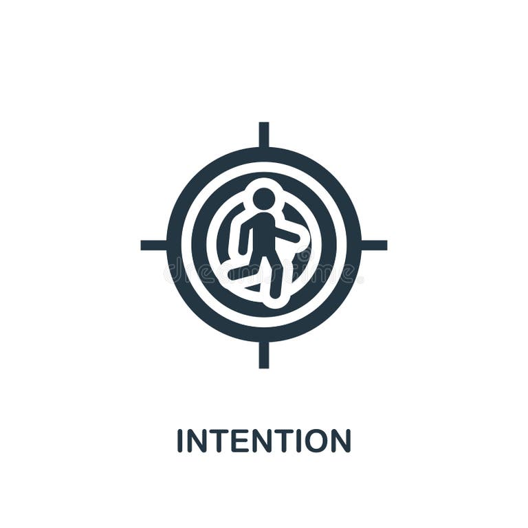Intention Icon. Creative Element Design from Productivity Icons ...