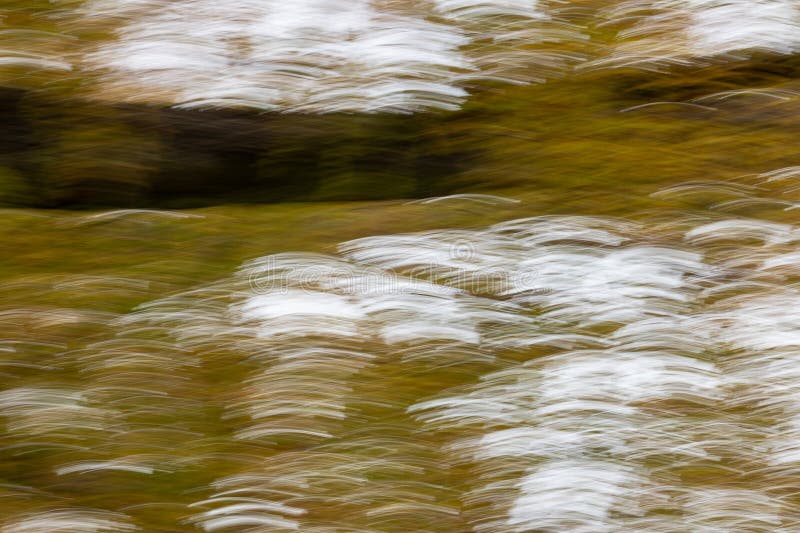 Intentional Camera Movement Landscape of the Coastal Buidings at Cromer ...